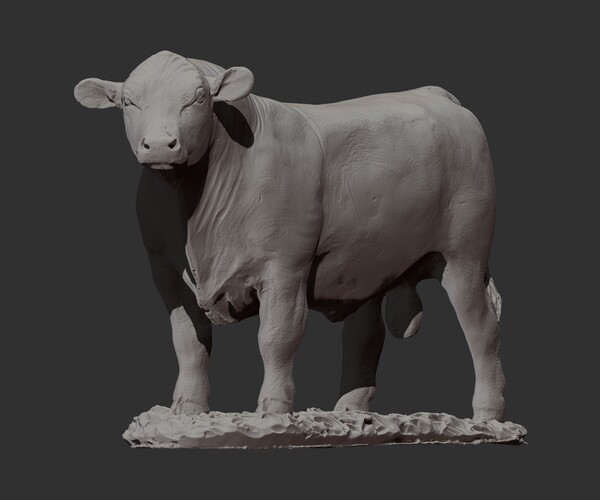 ArtStation - cow 3d print | Resources