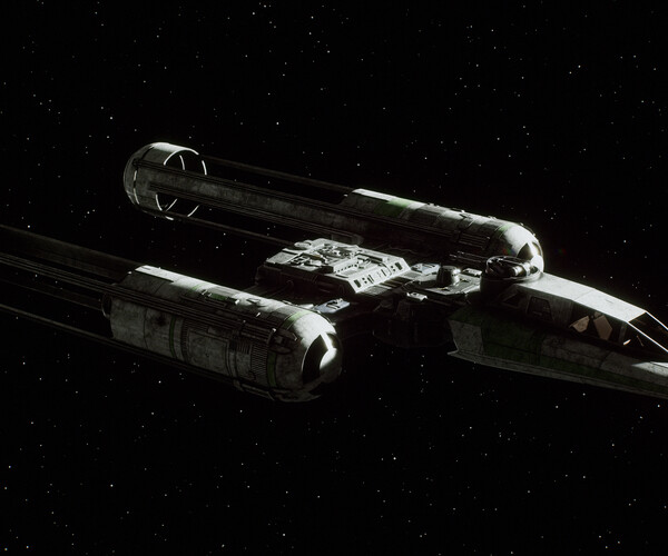 ArtStation - Resistance Y-wing - Star Wars | Resources