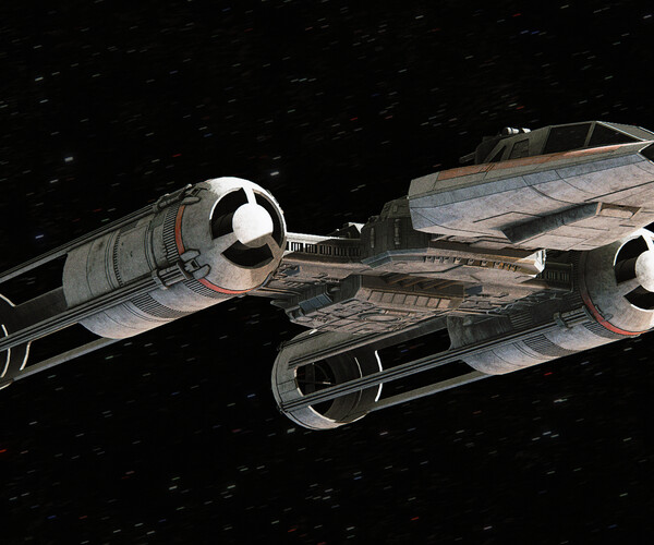 ArtStation - Resistance Y-wing - Star Wars | Resources