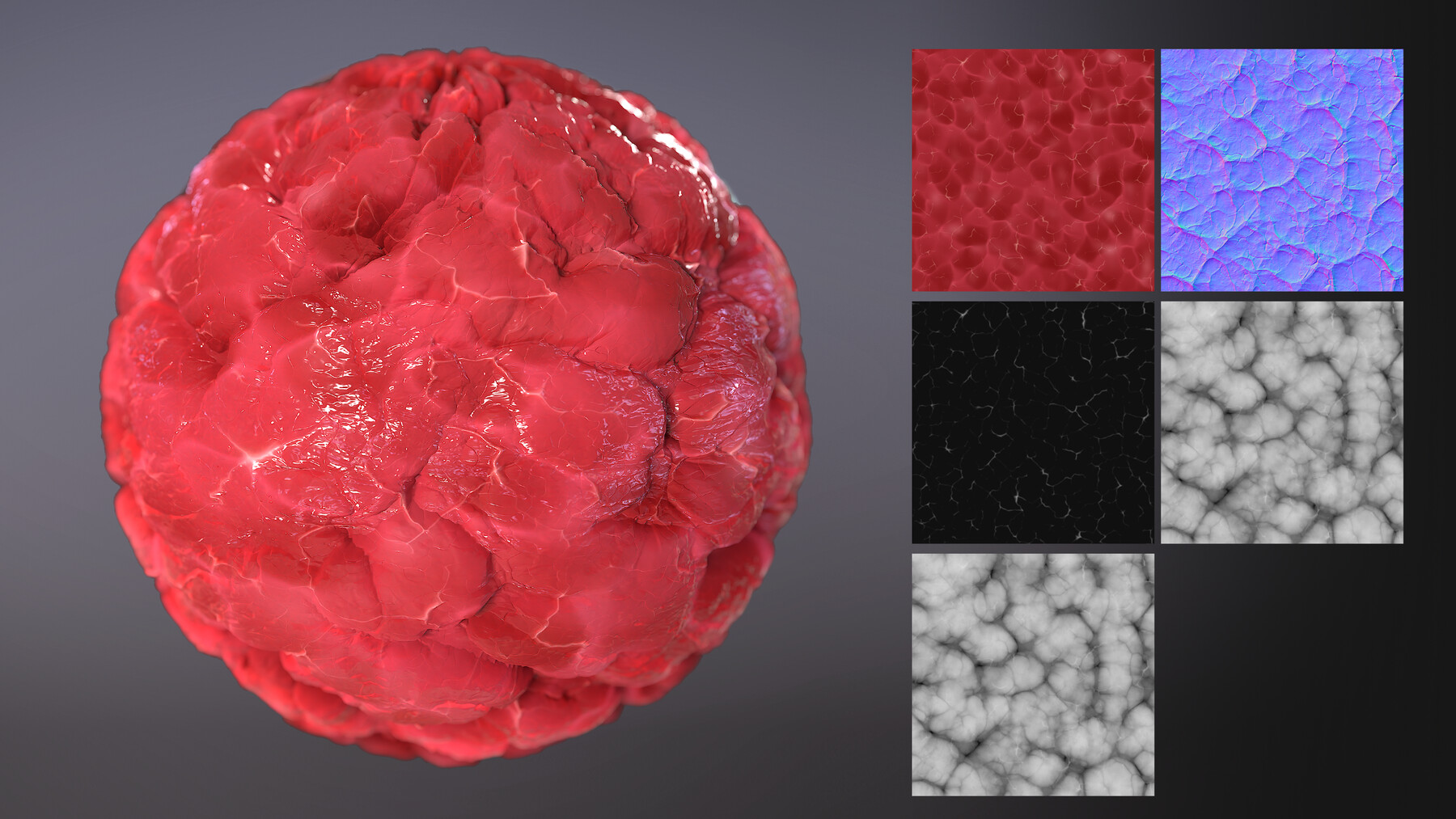 ArtStation - Meat Subsurface-Scattering Material 4K | Resources
