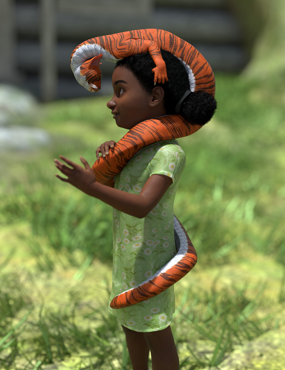 ArtStation - Tatzelwurm for DAZ Dragon 3 | Resources