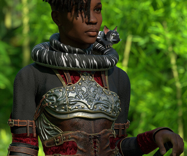 ArtStation - Tatzelwurm for DAZ Dragon 3 | Resources