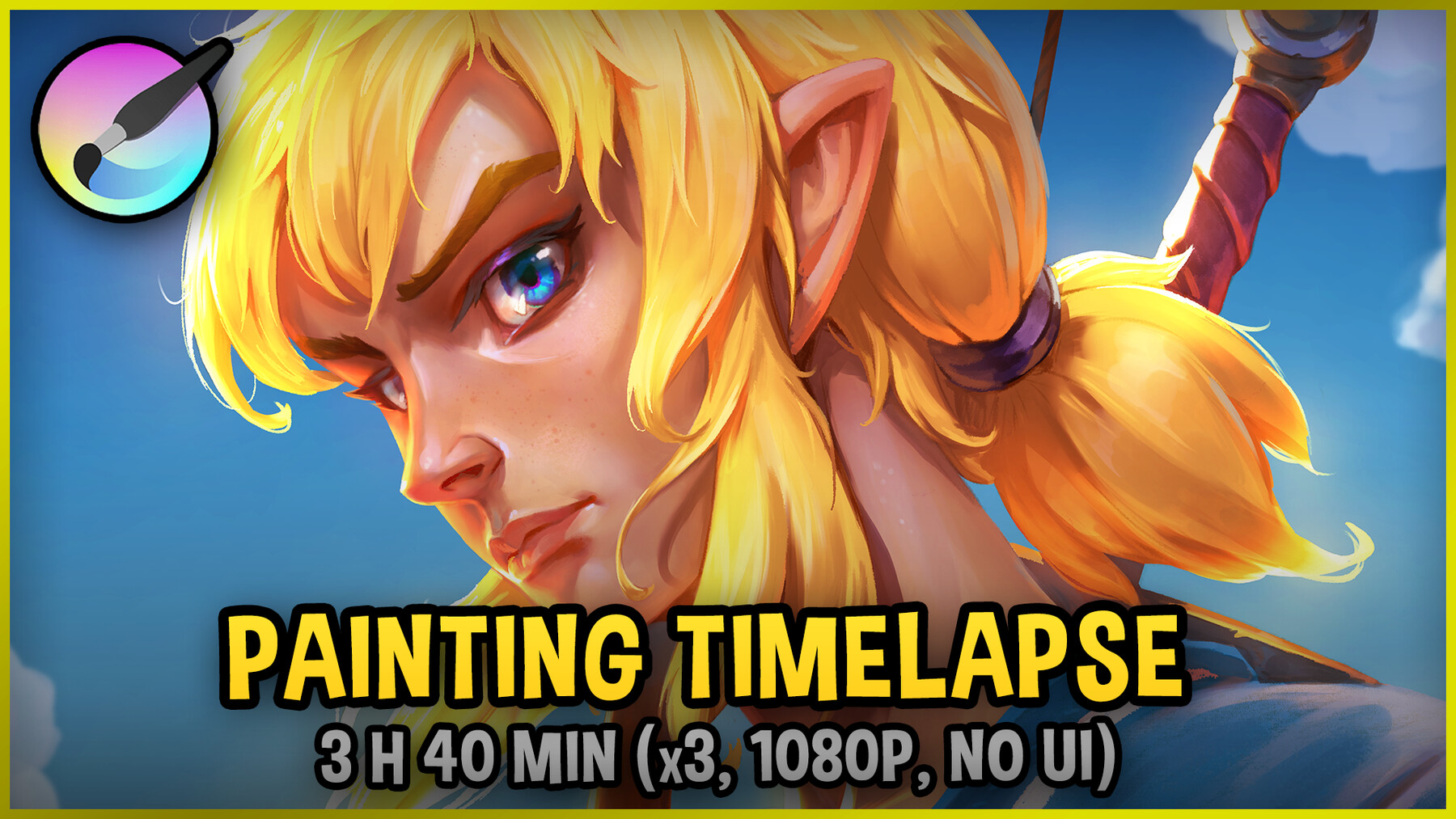ArtStation - Legend of Zelda Fan Art - Painting Timelapse | Tutorials