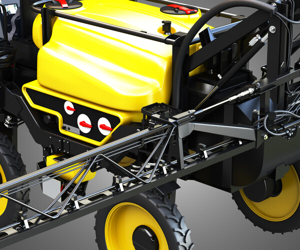 ArtStation - Sprayer Caffini Rider Vario | Resources