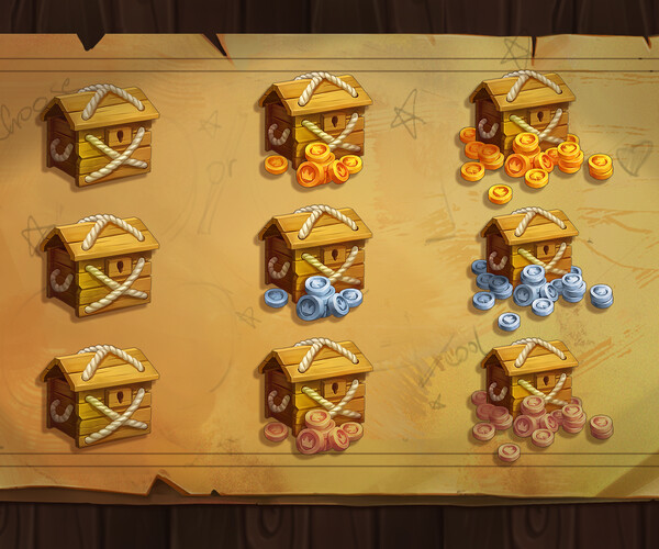 ArtStation - Coins pack | Game Assets