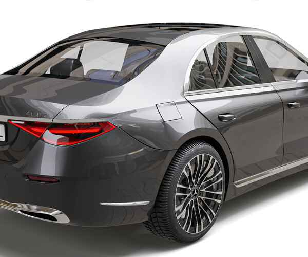 ArtStation - Mercedes Benz S680 Guard 4Matic 2022 | Resources
