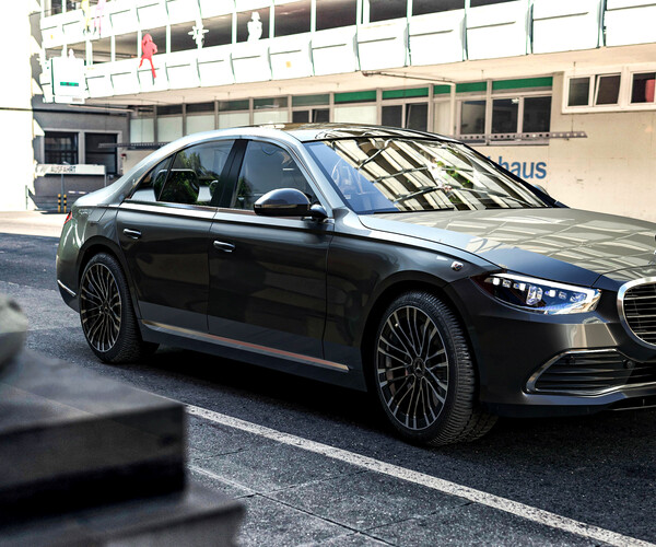 ArtStation - Mercedes Benz S680 Guard 4Matic 2022 | Resources