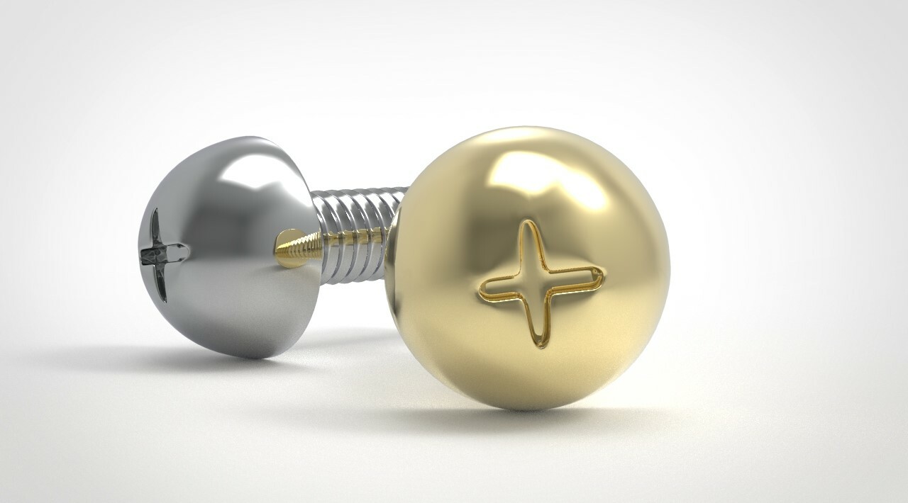 ArtStation - Screw nut & bolt modeling | Resources