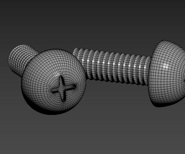 ArtStation - Screw nut & bolt modeling | Resources