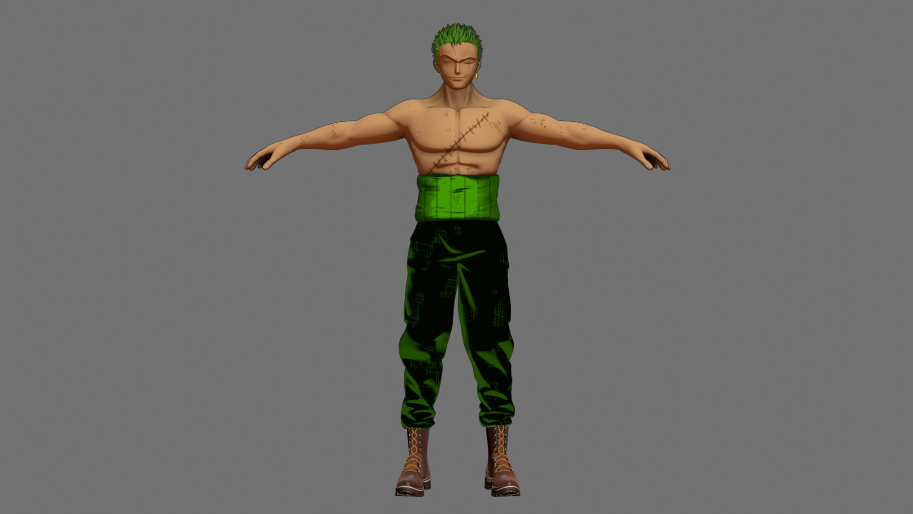 ArtStation - OnePiece_Zoro | Game Assets