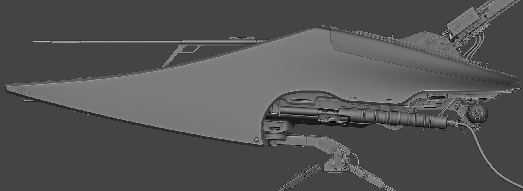 ArtStation - Process video - WHALE-1 (+ Bonus breakdowns) | Tutorials