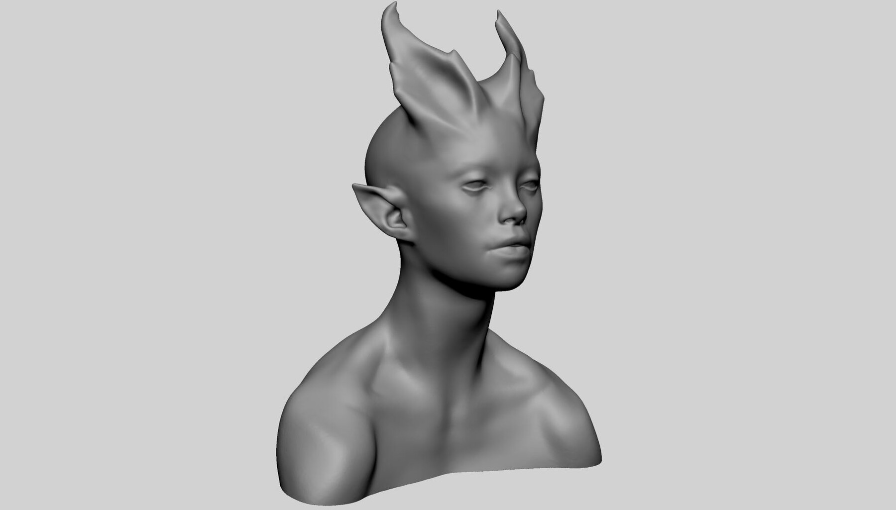 ArtStation - Fantasy Female Head 08 | Resources
