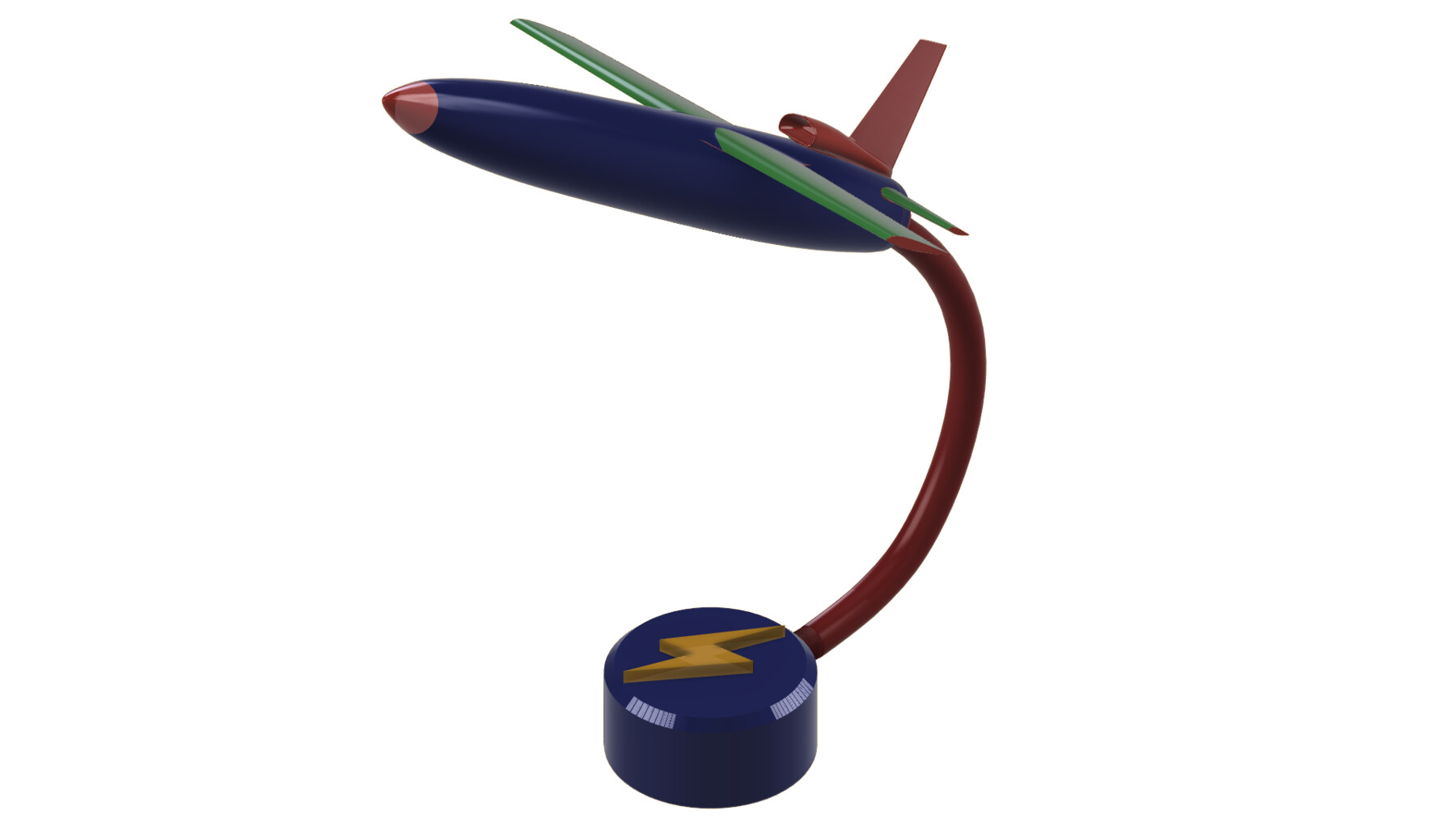 ArtStation - Flying Home Decor | 3D Airplane - UAV | Desk Decor Model ...