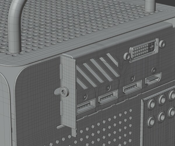 ArtStation - Teenage Engineering Computer 1 Mini ITX PC Chassis | Resources
