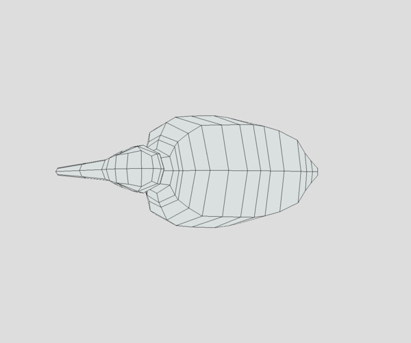 ArtStation - Low Poly Cartoon Marabou Stork | Game Assets