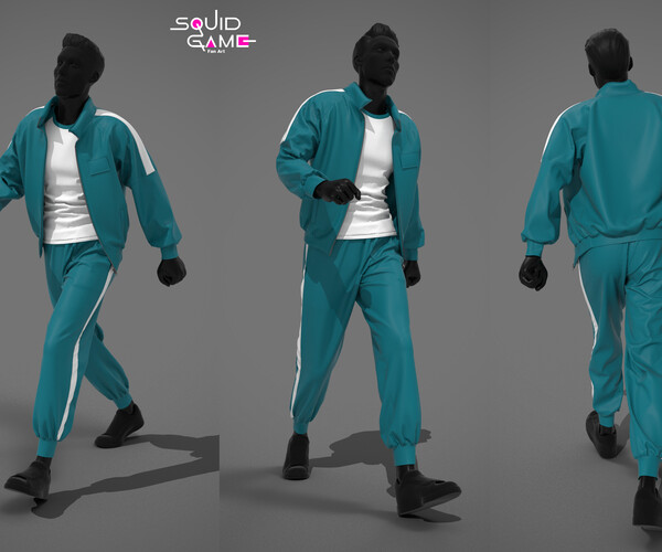 ArtStation - Squid Game Dress | Game Assets