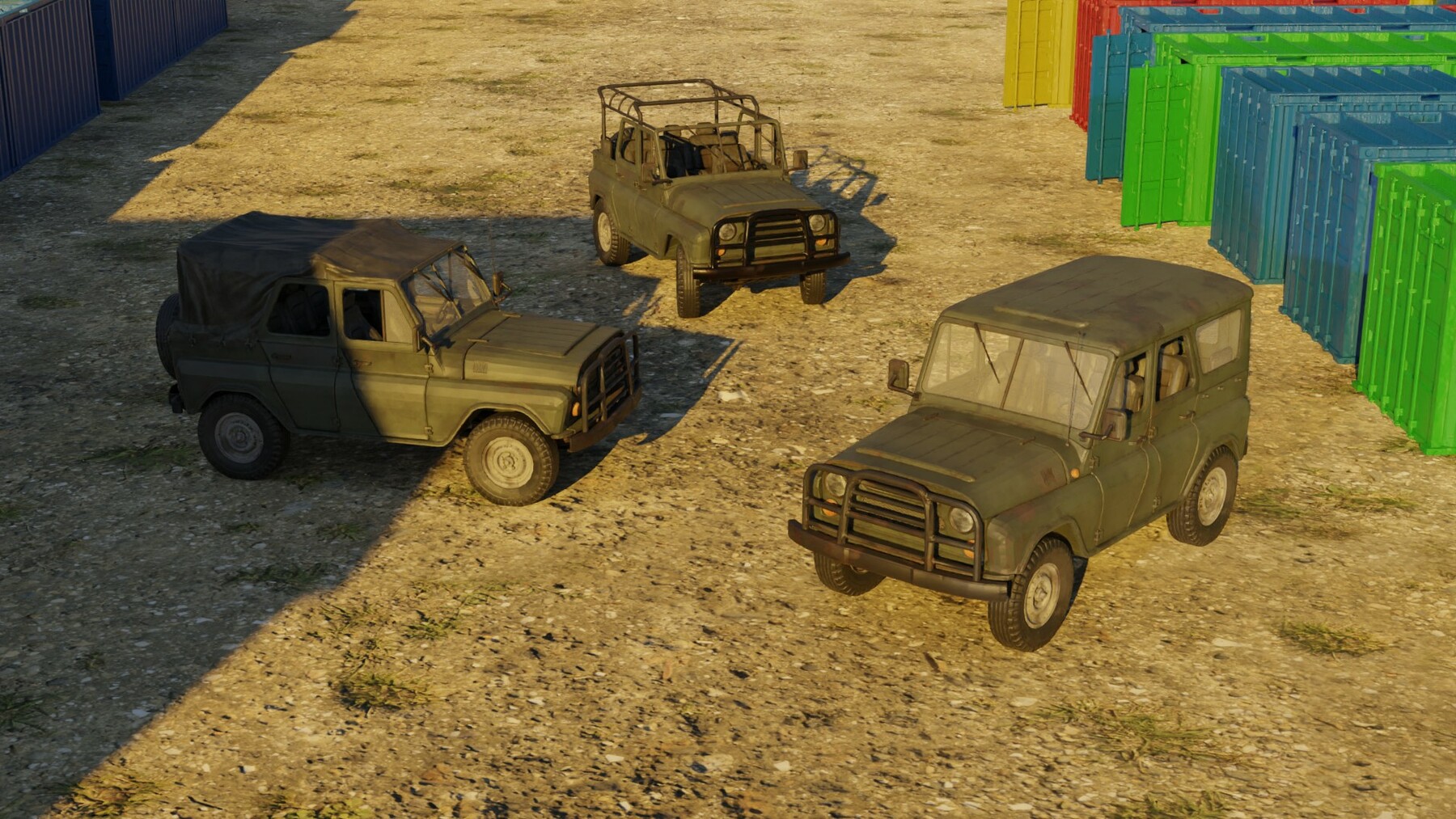 ArtStation - UAZ Hunter Military Vehile | Game Assets