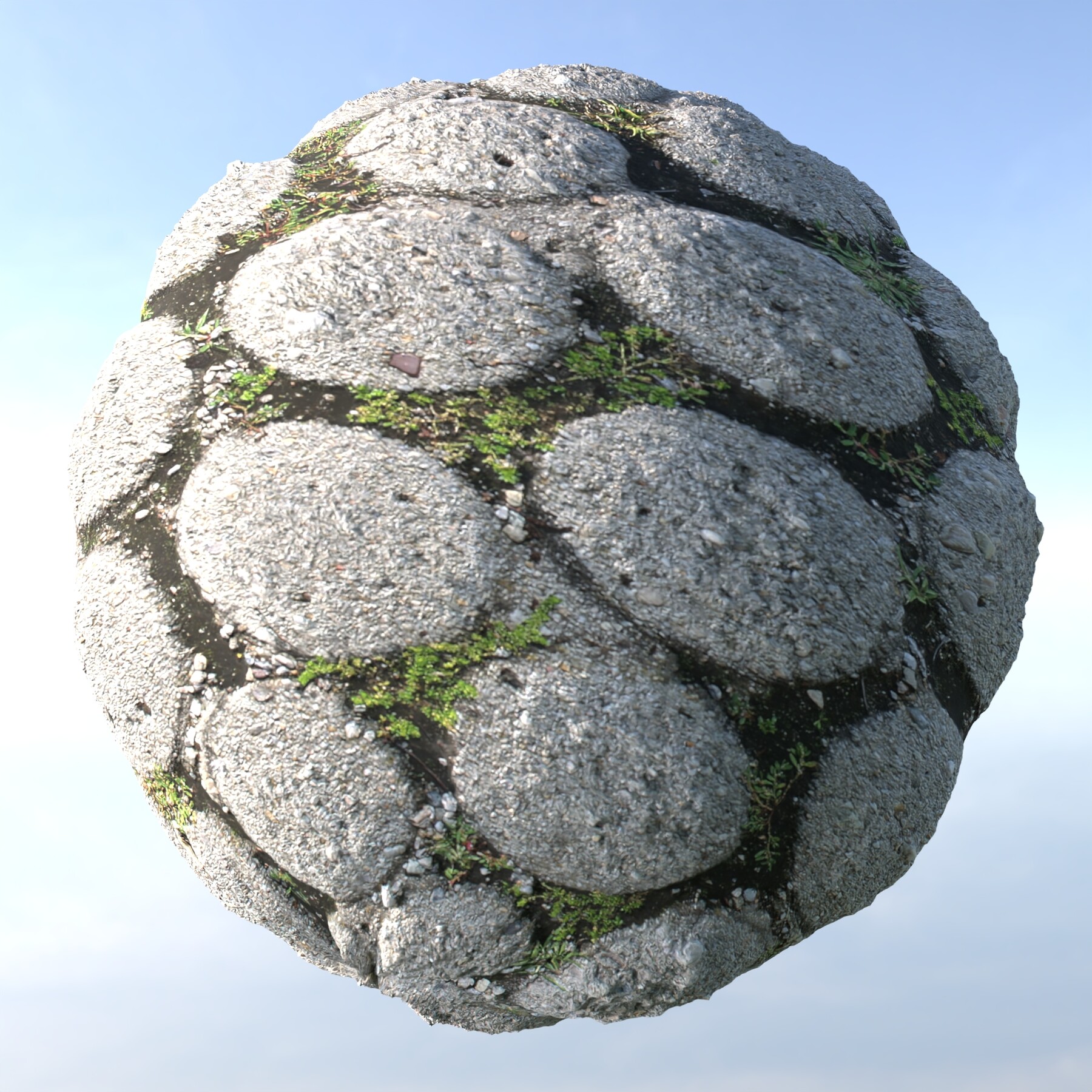 ArtStation - Stone Ground 21 PBR Material | Game Assets