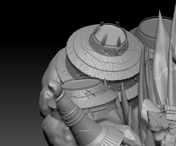 ArtStation - Pain – 3D Printable | Resources