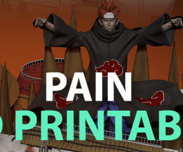 ArtStation - Pain – 3D Printable | Resources