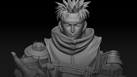 ArtStation - Pain Bust – 3D Print Ready | Resources