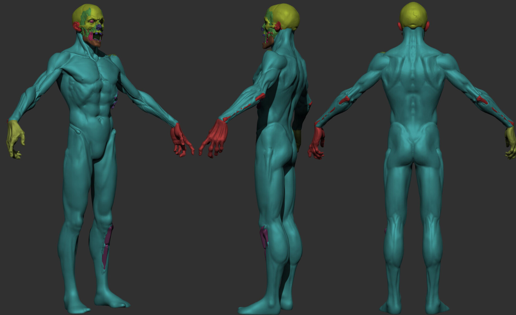 ArtStation - Base Mesh Zombie | Resources