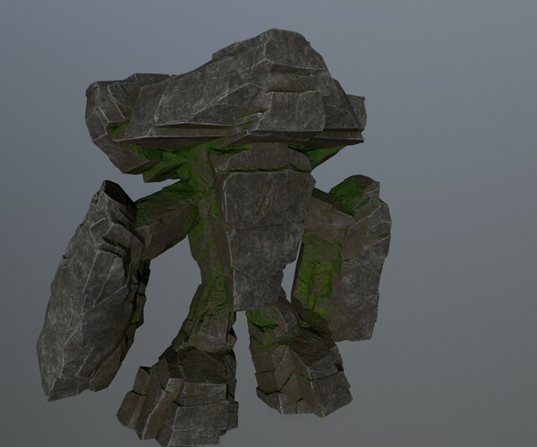 ArtStation - Rock_Monster | Game Assets