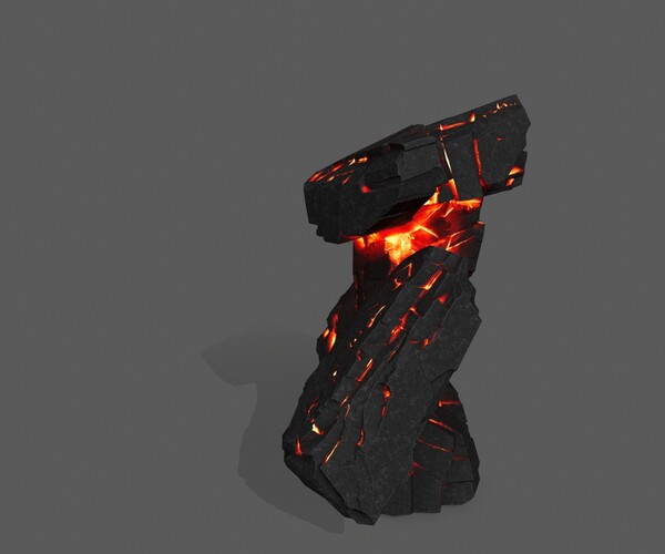 ArtStation - lava monster | Game Assets
