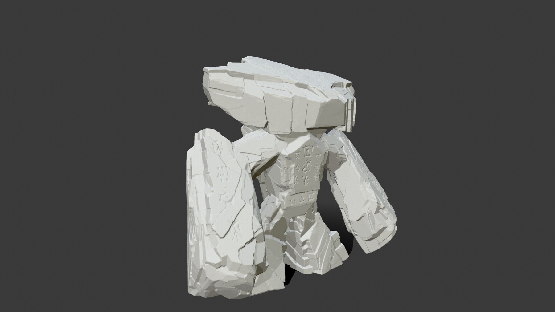 ArtStation - Rock_Monster_Stl | Game Assets