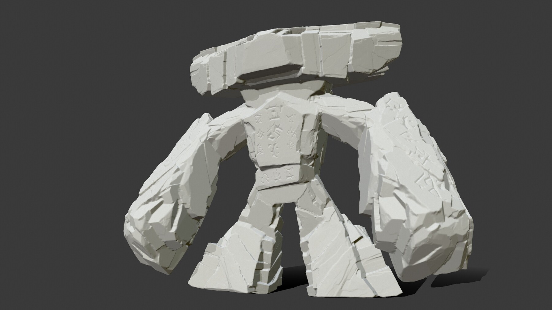 ArtStation - Rock_Monster_Stl | Game Assets