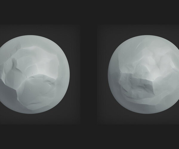 ArtStation - Stylized Rocks Brush Set - Vol 1 | Ready for Blender ...