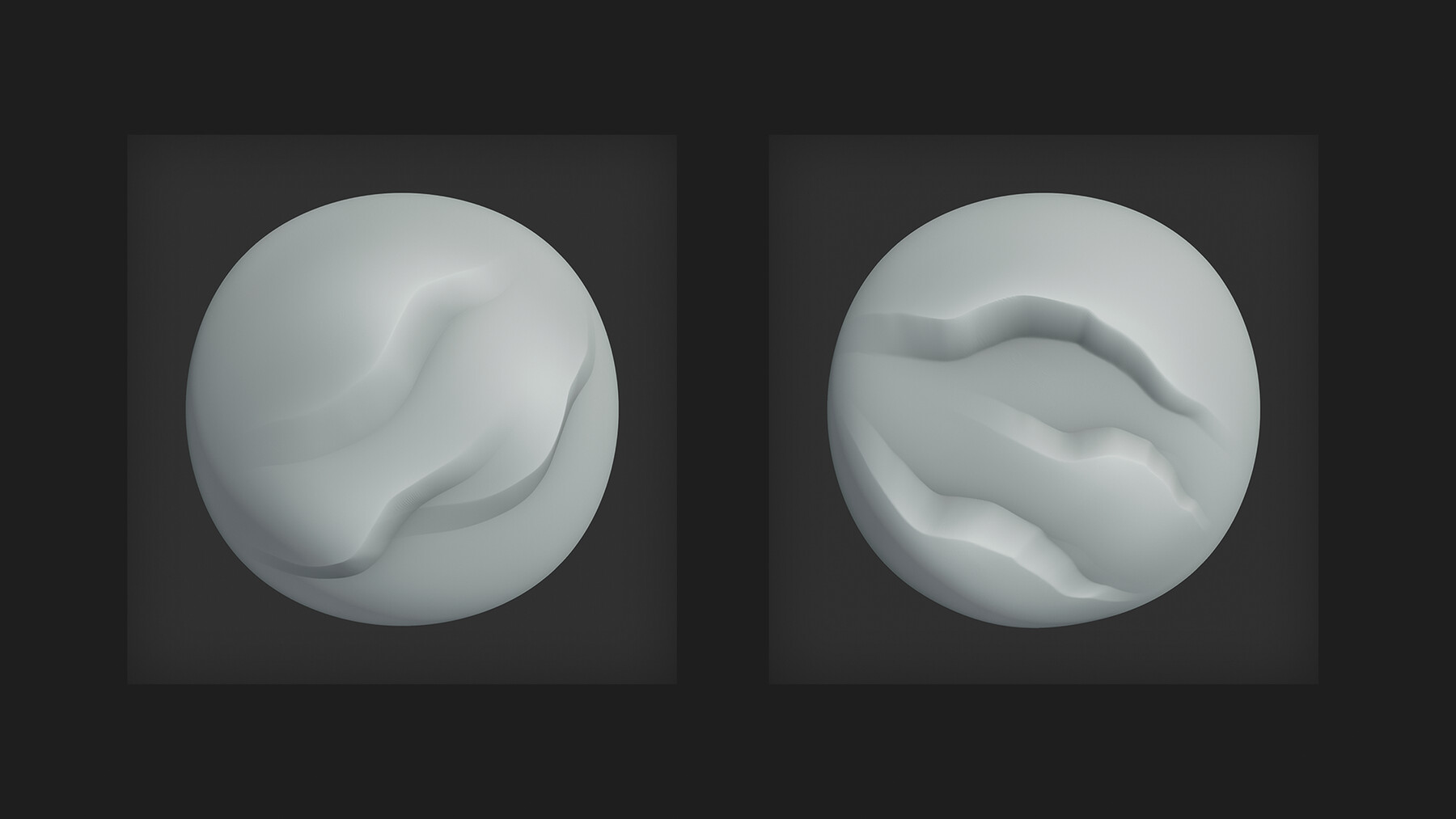 ArtStation - Stylized Rocks Brush Set - Vol 1 | Ready for Blender ...