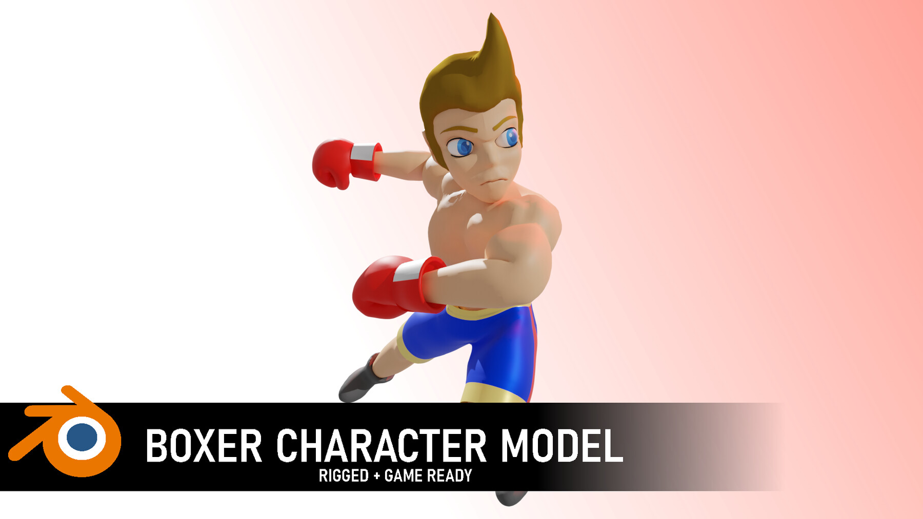 ArtStation - Boxer Character Model | Game Assets