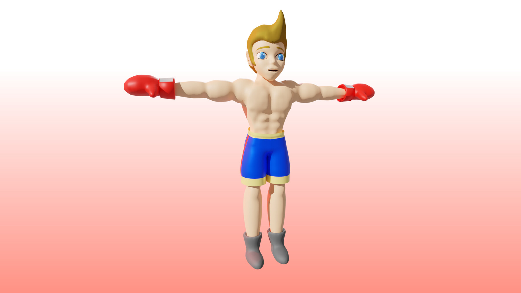 ArtStation - Boxer Character Model | Game Assets