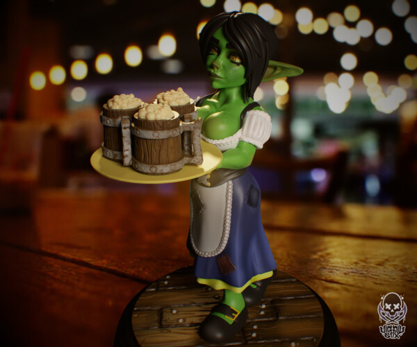 ArtStation - Goblin Waitress | Resources