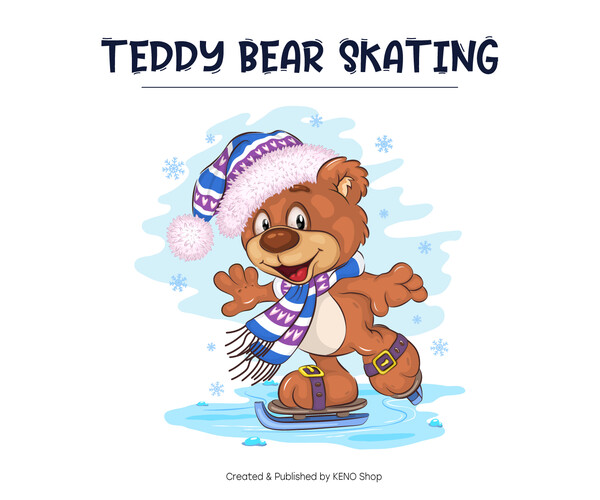 ArtStation - Set of Cartoon Teddy Bears 02. T-Shirt. | Artworks