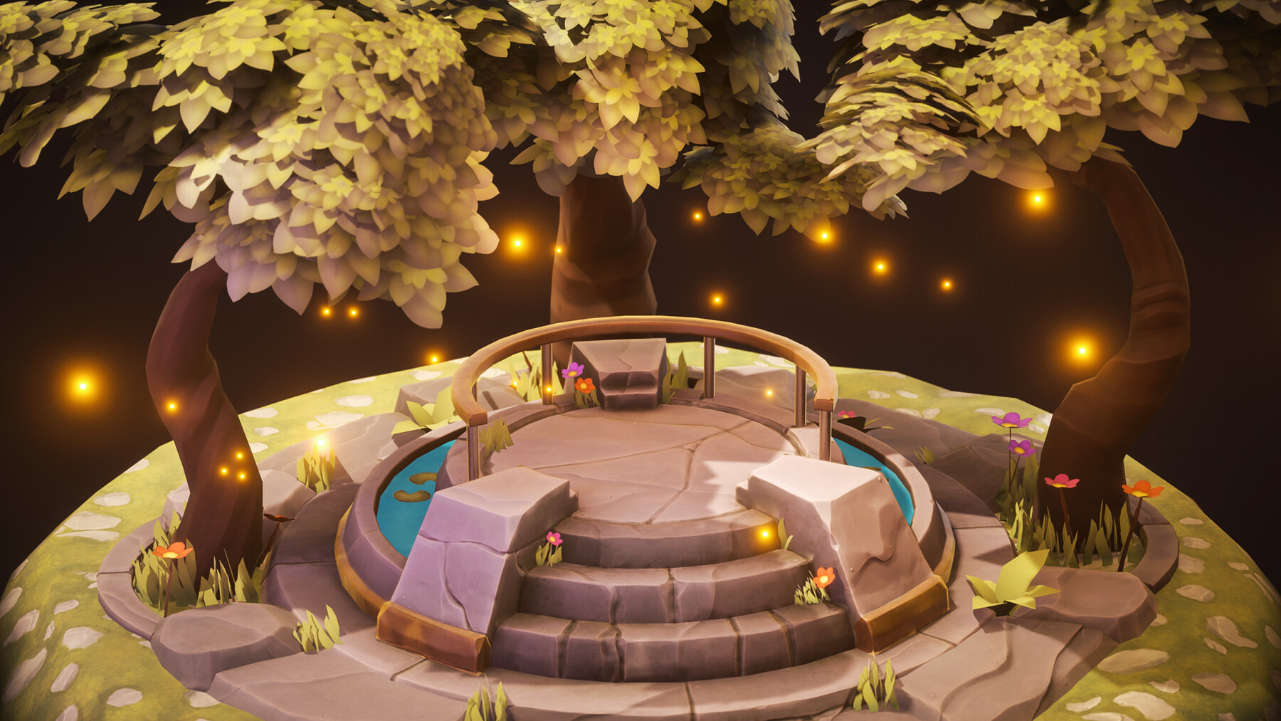 ArtStation - Stylized Rocks Brush Set - Vol 1 | Ready for Blender ...