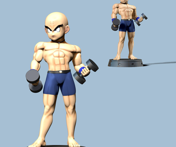 ArtStation - Krillin - Dragon Ball Fanart | Resources