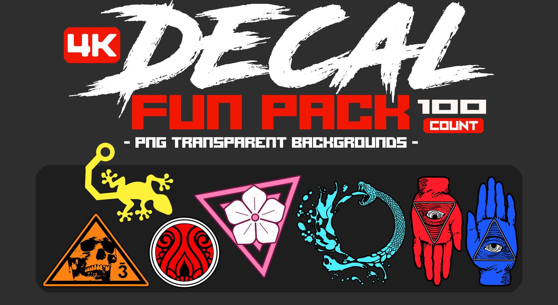ArtStation - Decal Fun Pack | Game Assets