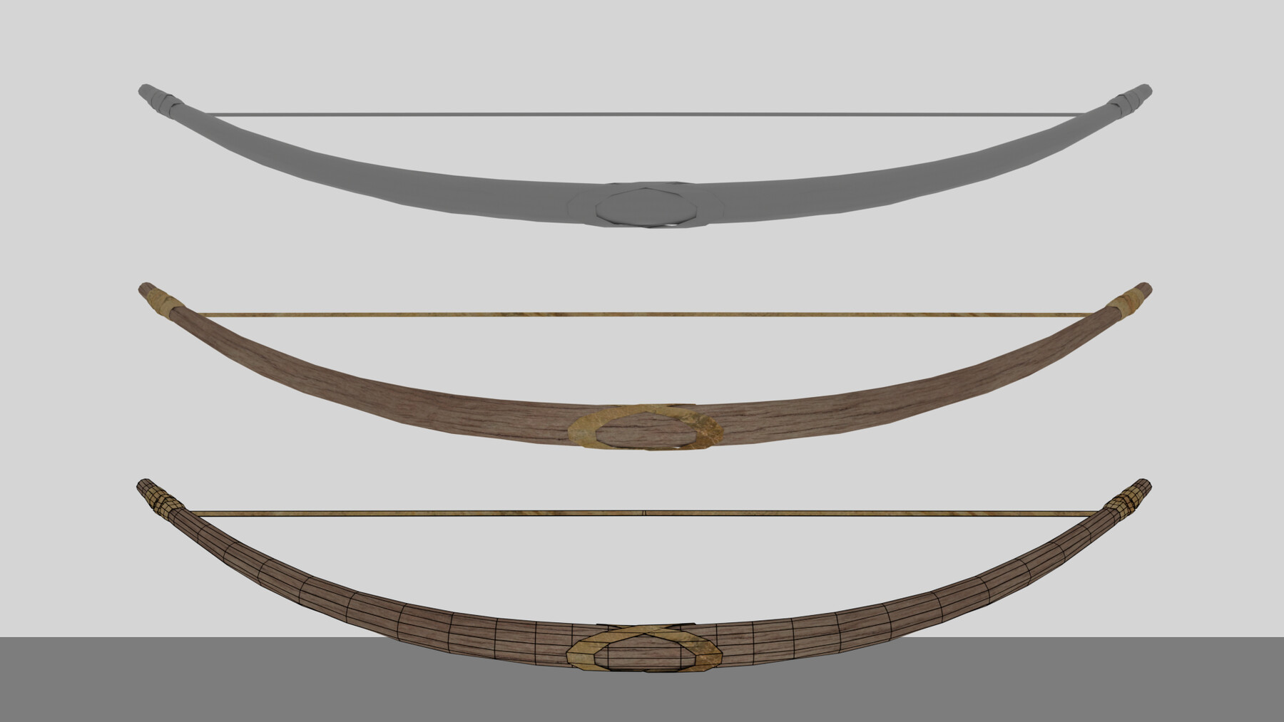 ArtStation - weapons Bow and arrow | Game Assets