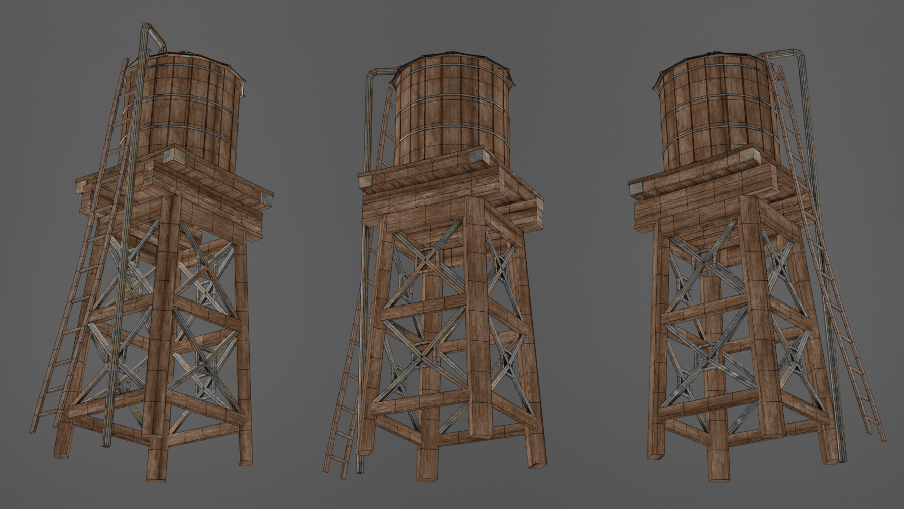 ArtStation - Water tank | Game Assets