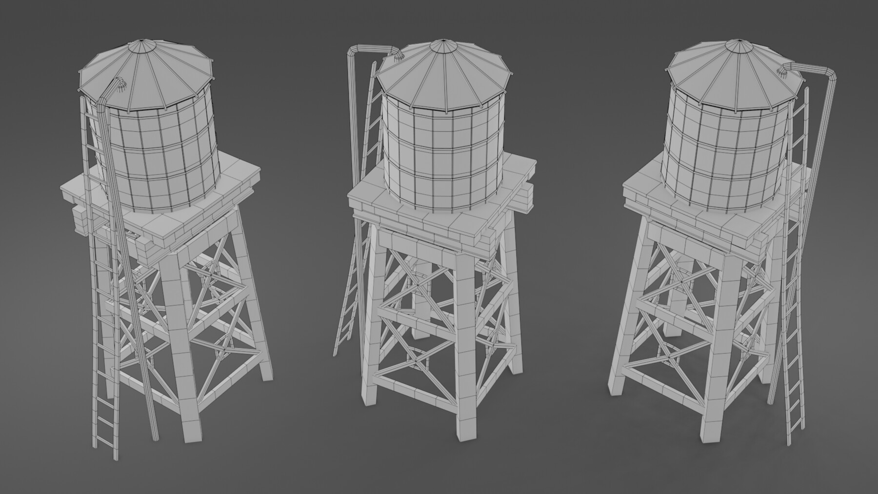 ArtStation - Water tank | Game Assets