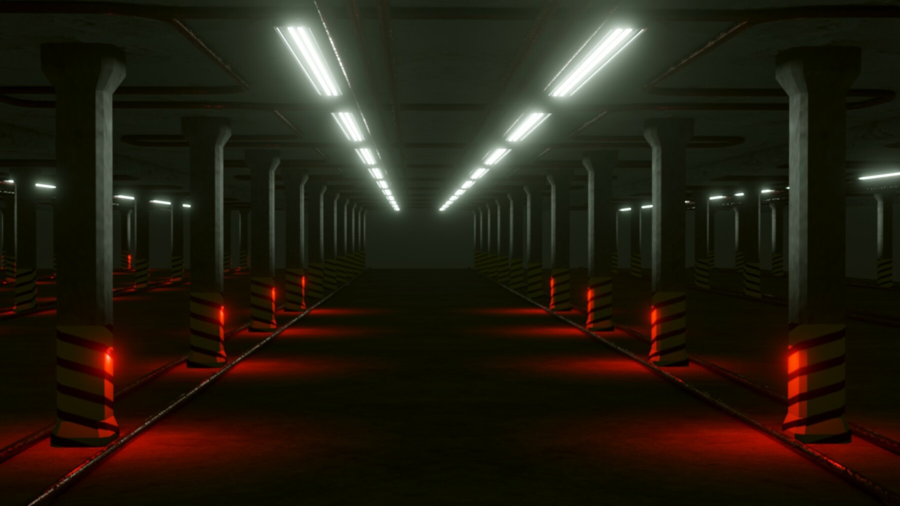 ArtStation - Simple Parking Lot - Low Poly - Game Ready - PBR | Game Assets