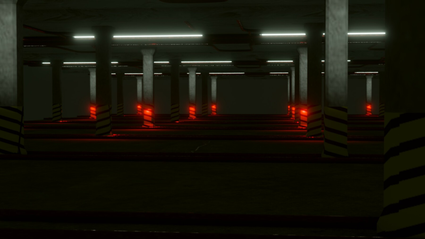 ArtStation - Simple Parking Lot - Low Poly - Game Ready - PBR | Game Assets