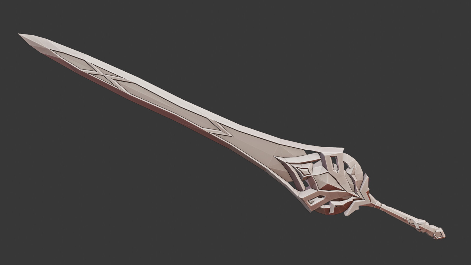 ArtStation - Genshin Impact Sword Printable Model 3 | 3D print model ...