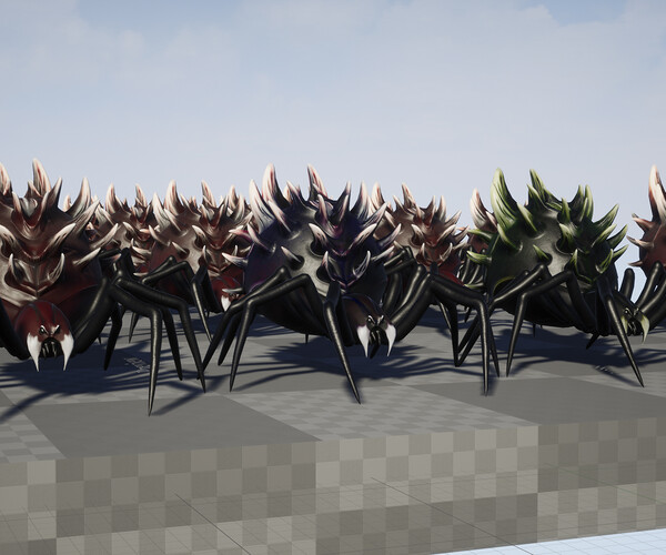 ArtStation - Spider_insect3 | Game Assets