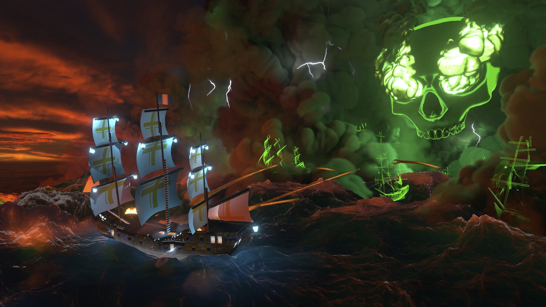 ArtStation - Artwork: "Haunted Sea" | Artworks