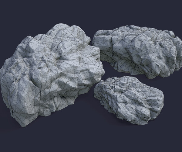 ArtStation - Rock | Game Assets