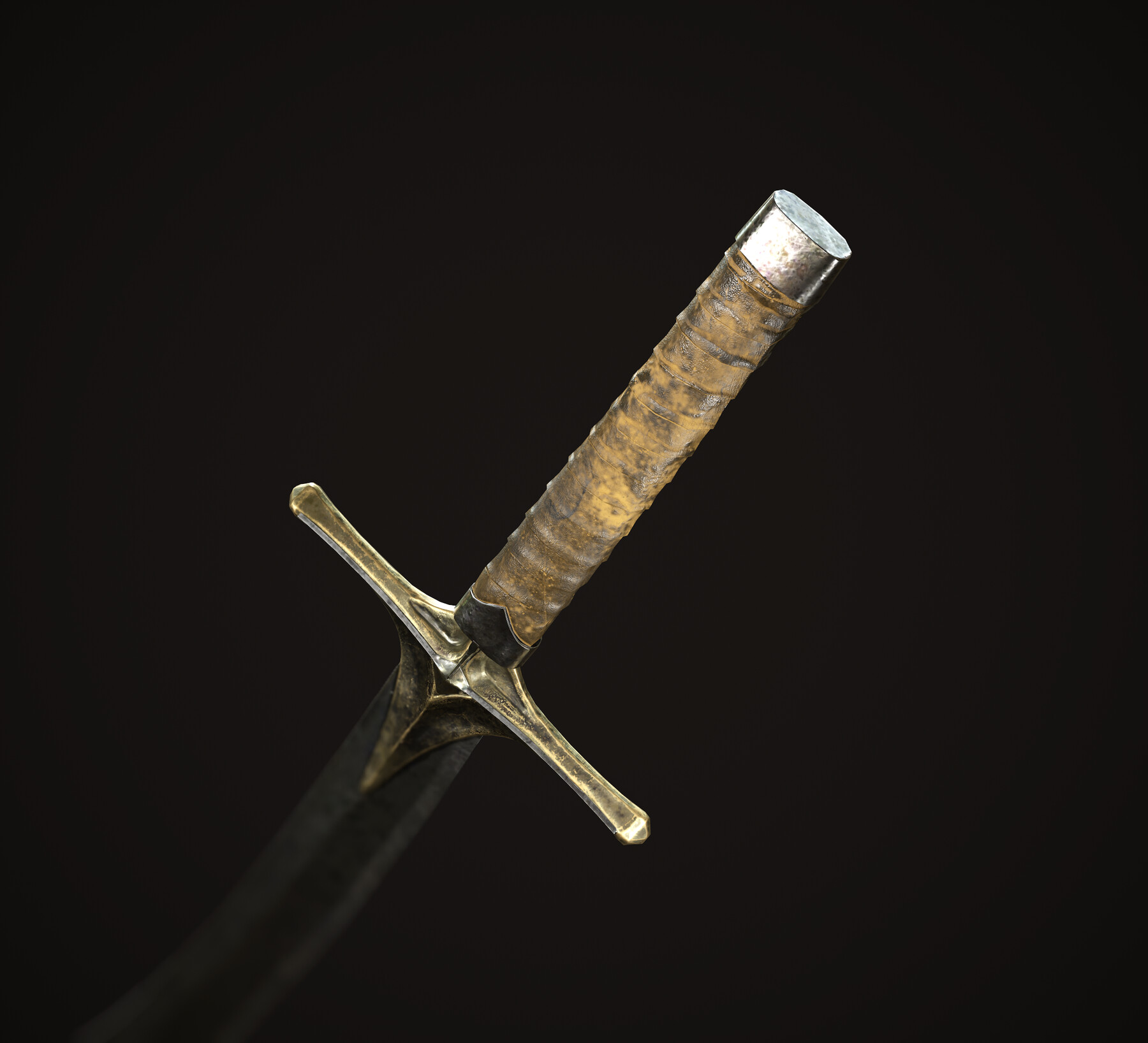 ArtStation - Scimitar, Free asset | Game Assets