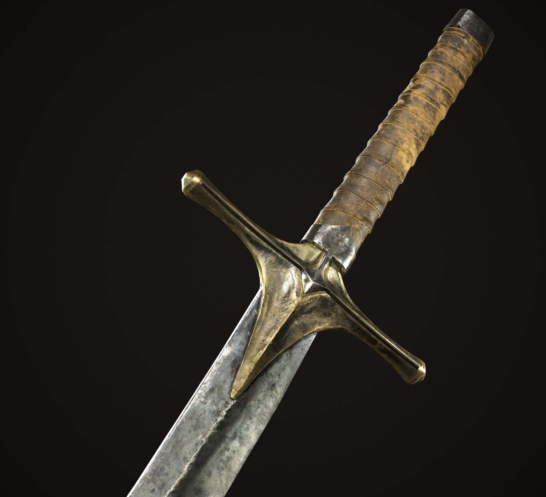 ArtStation - Scimitar, Free asset | Game Assets